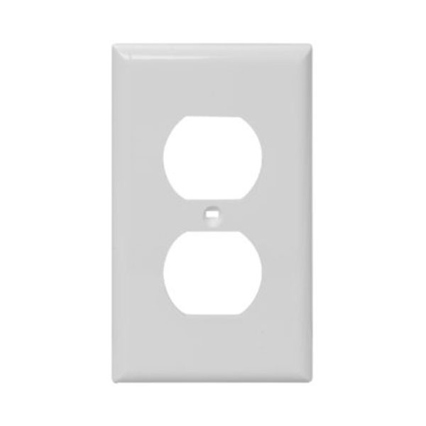 AIDA 1 Gang Plastic Duplex Receptacle Wall Plate – Led Lighting