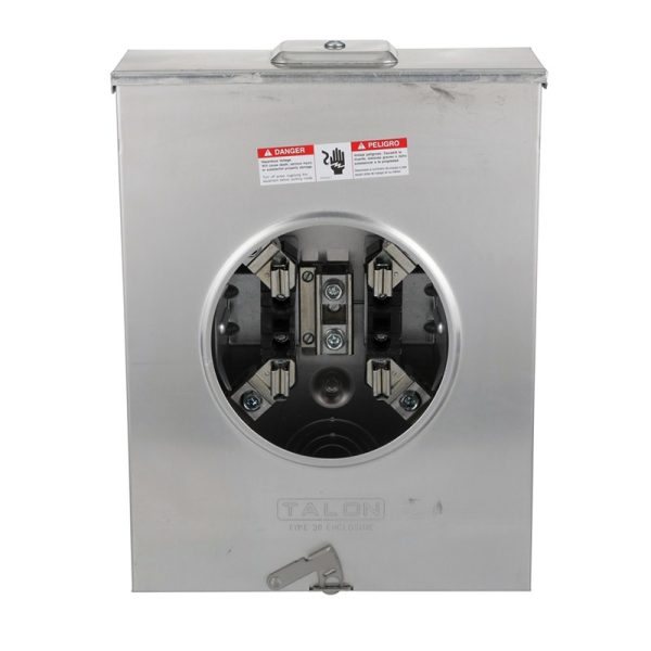 Meter Socket Disconnect Siemens 200 Amp 4-Jaw No Bypass Ring Overhead ...