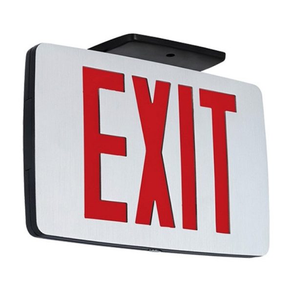 Profusion LED KZXTEU1RA Single Face Red Letters Thin Die-Cast Aluminum ...